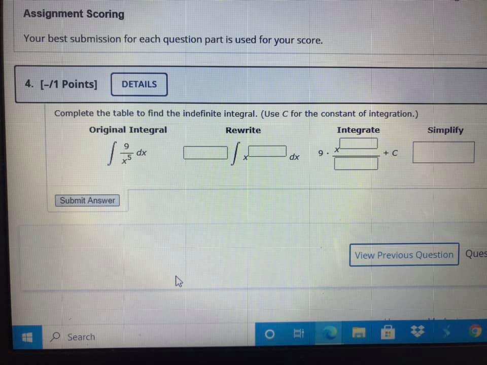 Solved For this assignment, you submit answers by question | Chegg.com