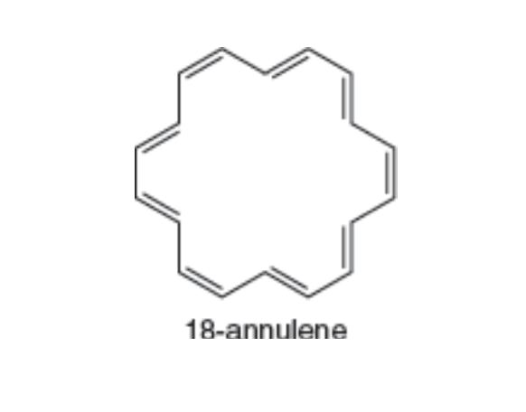 Solved 1. 18-Annulene shows two signals in its 1H | Chegg.com