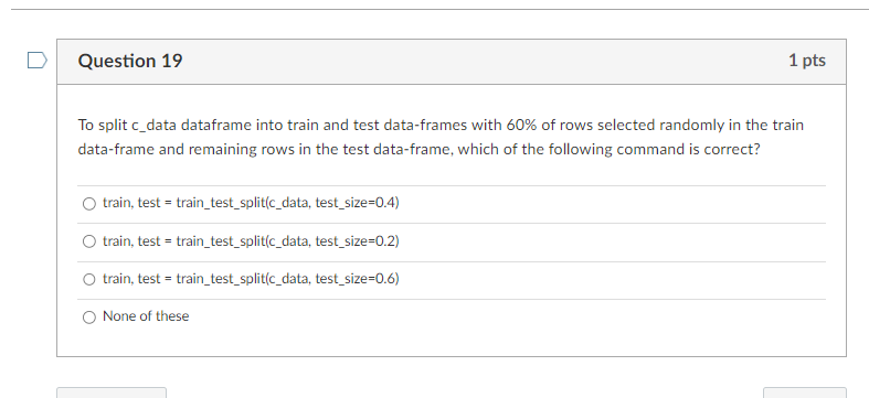 Solved Which function is used to combine two data-frames | Chegg.com
