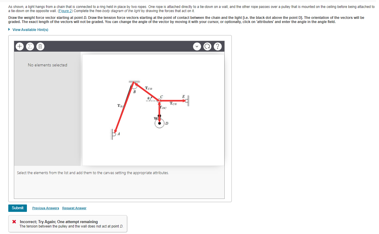Solved As shown, a light hangs from a chain that is | Chegg.com
