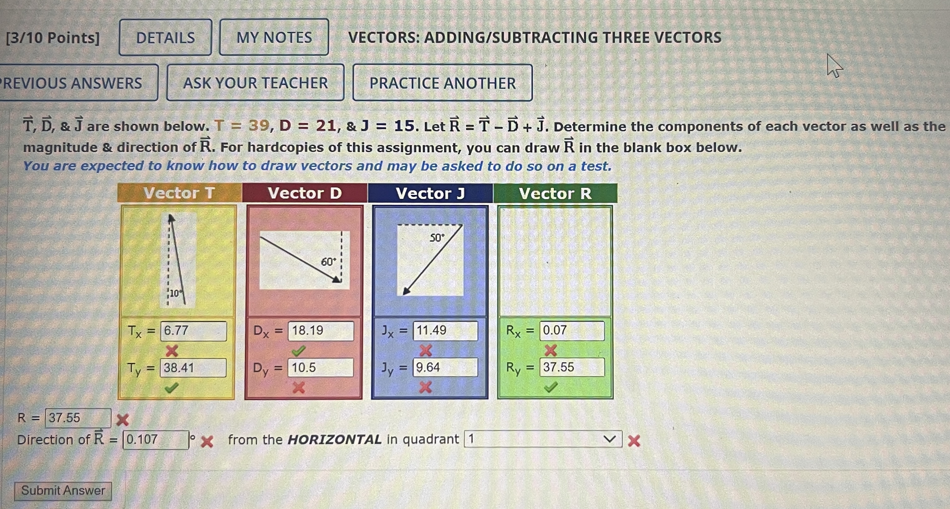 Solved T,D,J are shown below. T=39, ﻿D=21 ﻿J=15. ﻿Let | Chegg.com