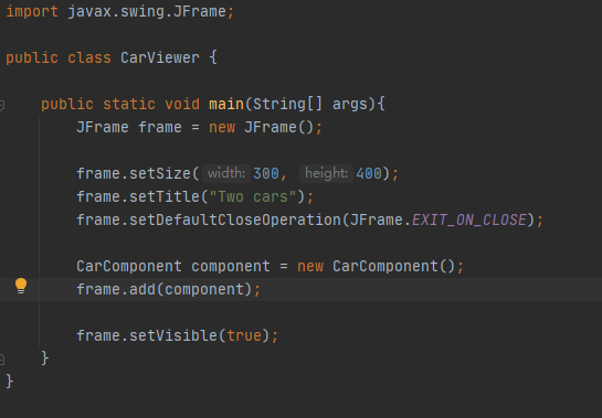 Write A Program That Animates A Car So That It Moves 