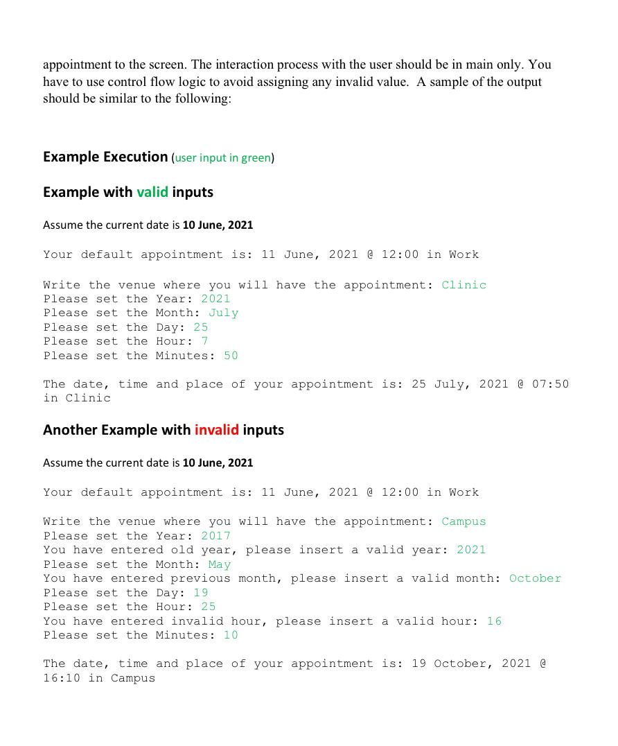 Solved Q1) Class Time A software engineer asks you to write | Chegg.com