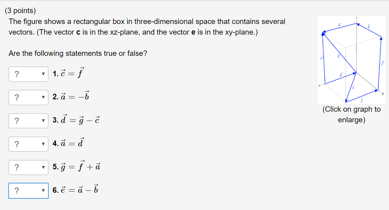 Solved (3 points) The figure shows a rectangular box in | Chegg.com