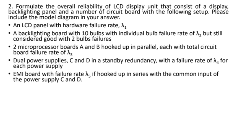 Solved 1. Consider three components that are hooked up in | Chegg.com