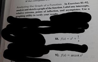 Solved analyze and sketch a graph of the function. Label | Chegg.com