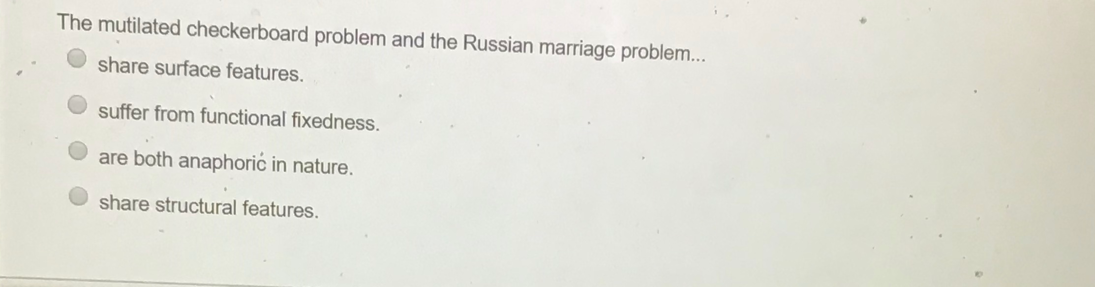 Solved The mutilated checkerboard problem and the Russian | Chegg.com