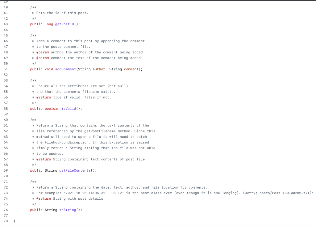 Overview TextBook is a console-based Social Media | Chegg.com