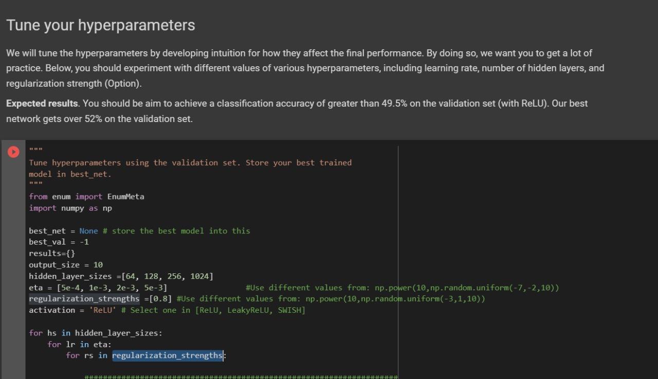Solved Problem 2: Hyperparameter Tuning [20pts] You will | Chegg.com
