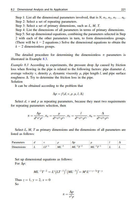 Solved Problem 5: Dimensional Analysis Use the Buckingham Pi | Chegg.com
