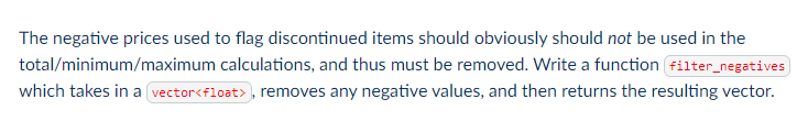 Solved Sometimes, a product might have a negative price in | Chegg.com