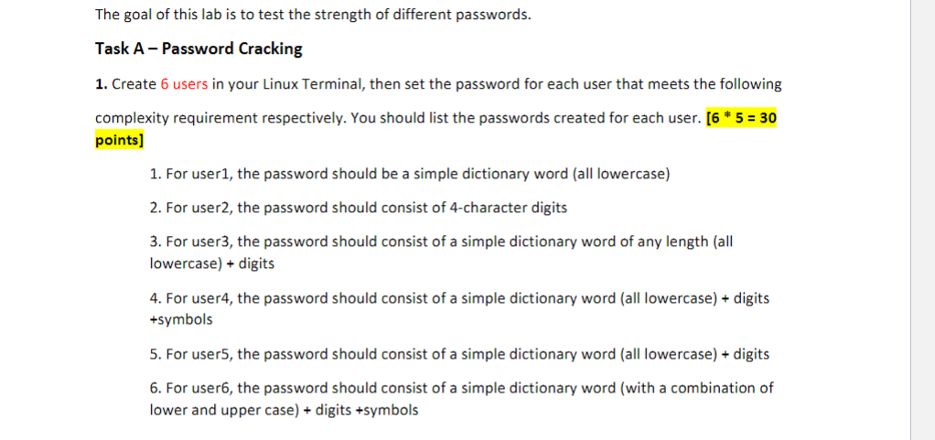 Solved I managed to complete task A but task B is where I'm | Chegg.com