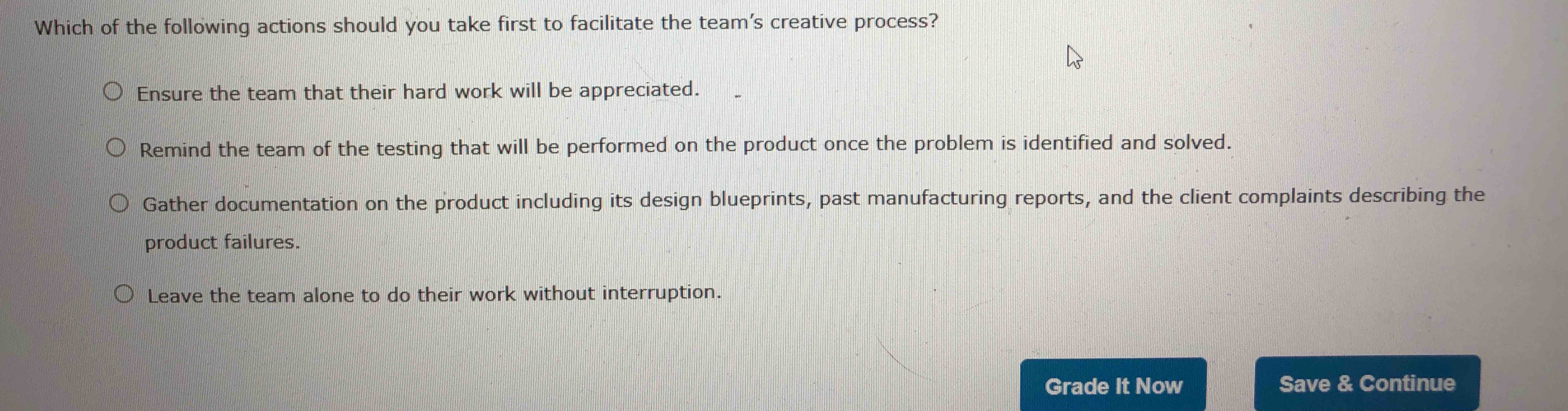 Solved Which of the following actions should you take first | Chegg.com