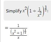 Solved Why does the top equation simplify to the bottom one? | Chegg.com