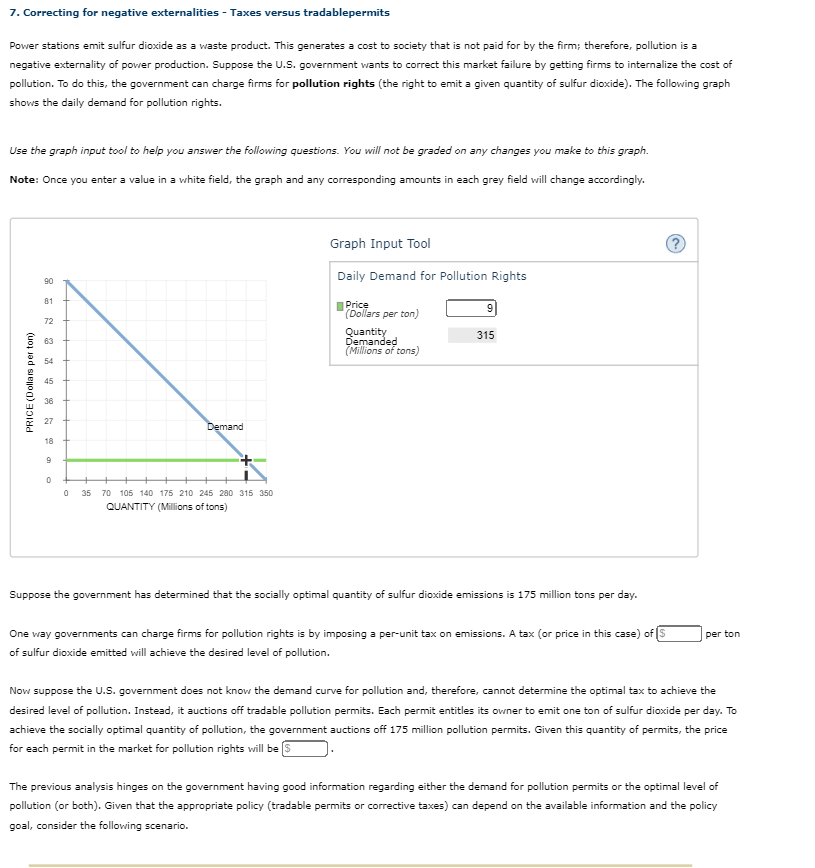 Solved 6. Achieving lower pollution Suppose the government | Chegg.com Solved 6. Achieving lower pollution Suppose the government | Chegg.com