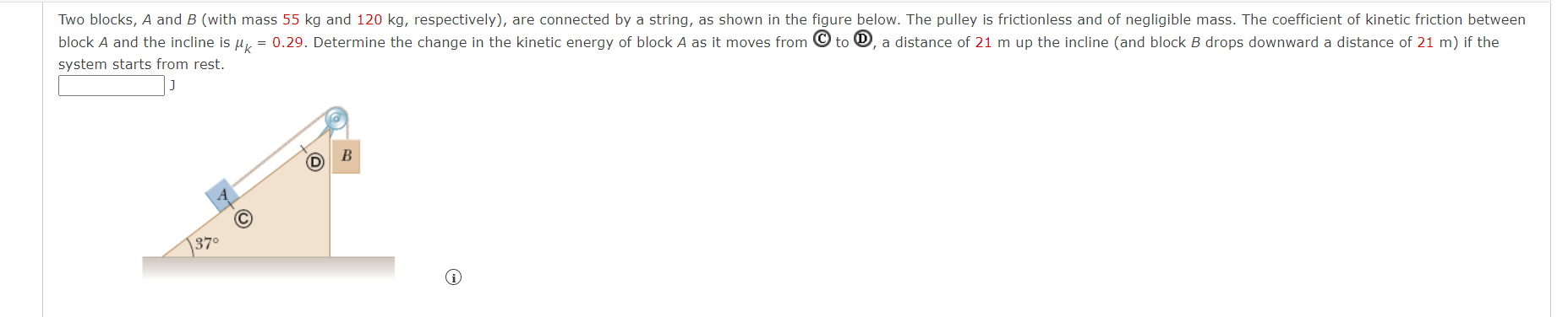 Solved ystem starts from rest. | Chegg.com