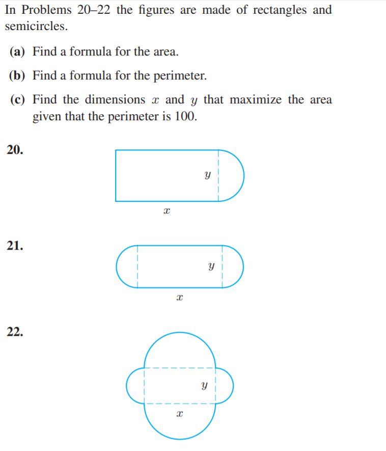 Solved In Problems 20–22 the figures are made of rectangles | Chegg.com