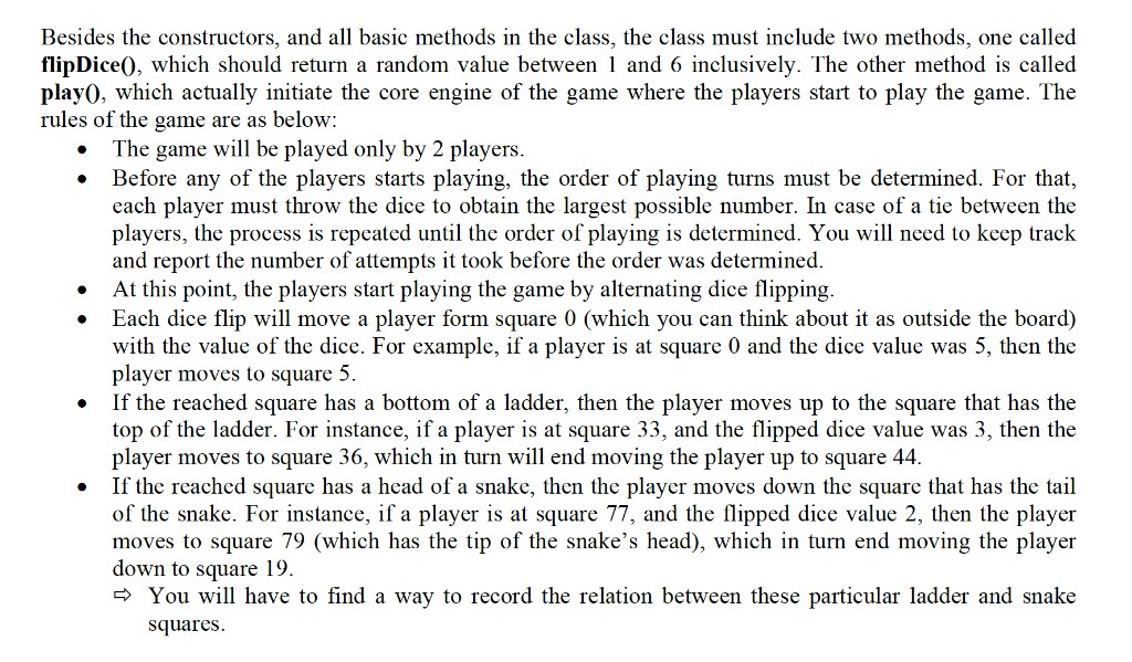 Solved ** Use only the basics of Java such as classes, | Chegg.com
