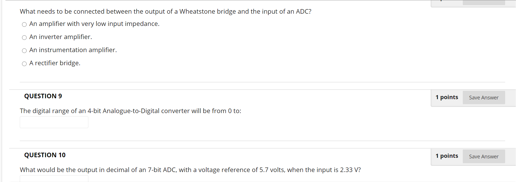 Solved QUESTION 2 1 points Save Answer Computers use | Chegg.com