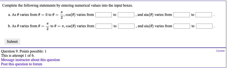 Solved Complete the following statements by entering | Chegg.com
