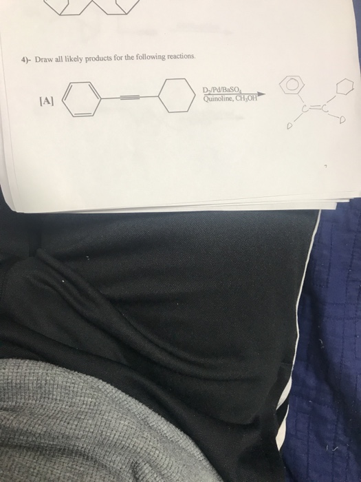 Solved 4)- Draw all likely products for the following | Chegg.com Solved 4)- Draw all likely products for the following | Chegg.com