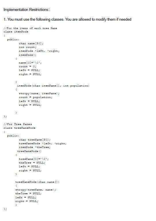 Solved In this project, you will build many Binary Search | Chegg.com