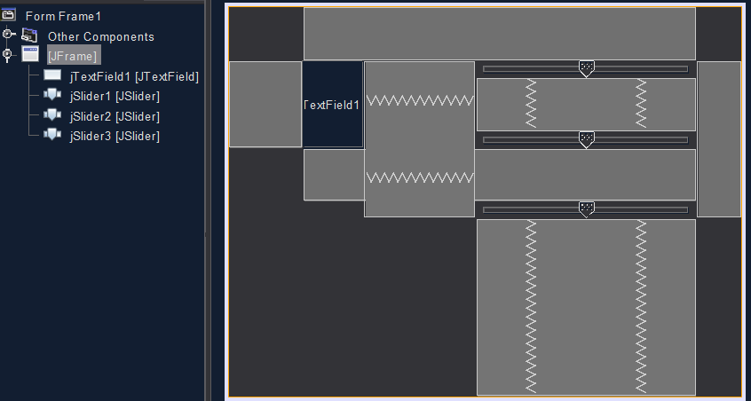 Solved JAVA Create three slider bars to control the | Chegg.com
