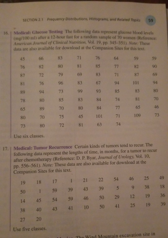 Solved 60.5 50.5 For Problems 15-20, use the specified | Chegg.com