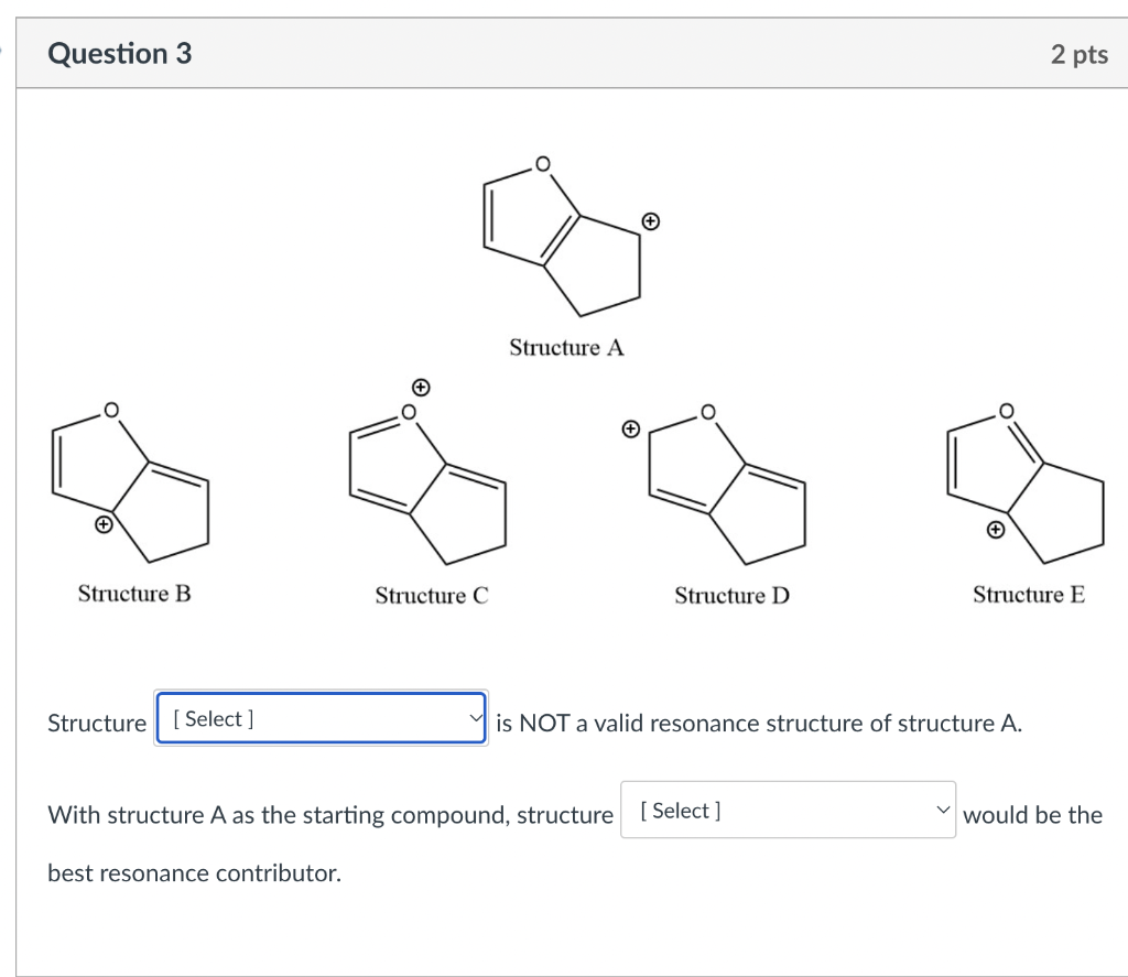 Solved Structure is NOT a valid resonance structure of | Chegg.com