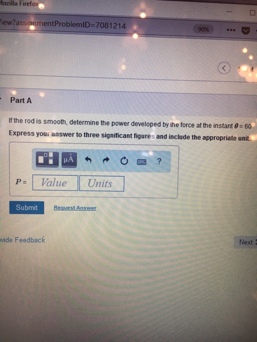 Solved The 10-lb collar starts from rest at A and is lifted | Chegg.com