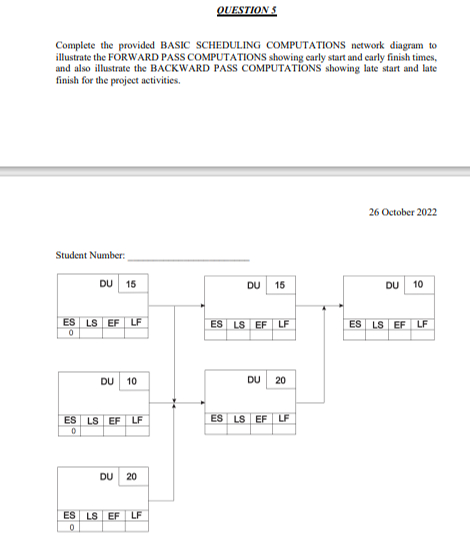 Solved OUESTIONSComplete the provided BASIC SCHEDULING | Chegg.com