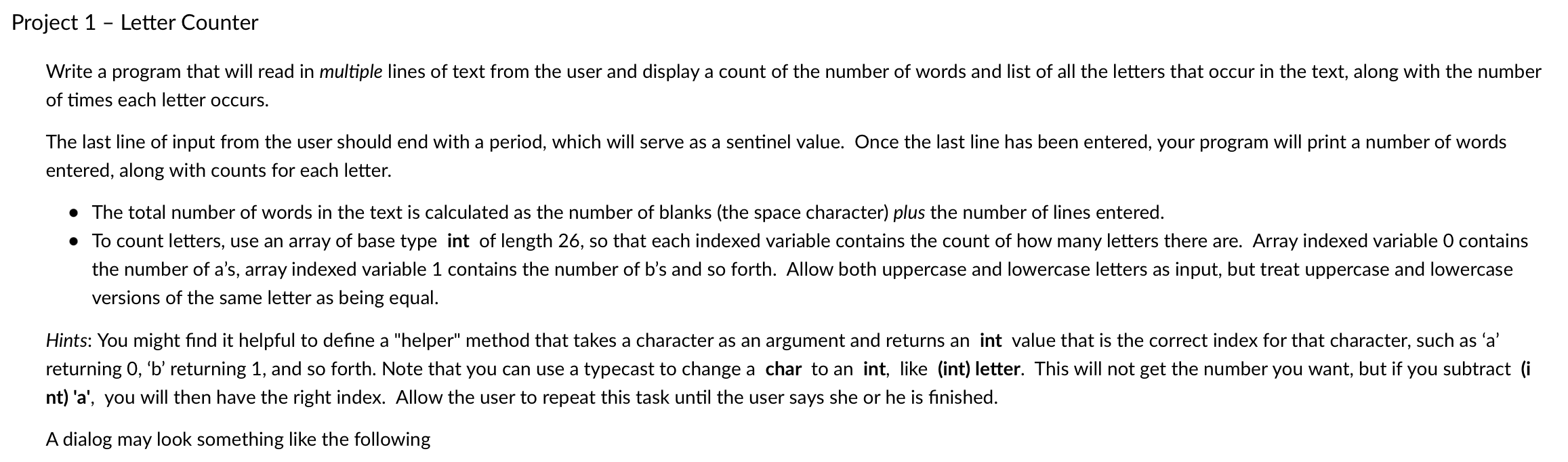 Solved Write a program that will read in multiple lines of | Chegg.com