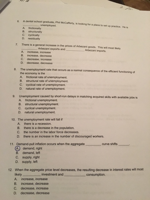 Solved 6. A dental school graduate, ate, Phil McCafferty, is | Chegg.com