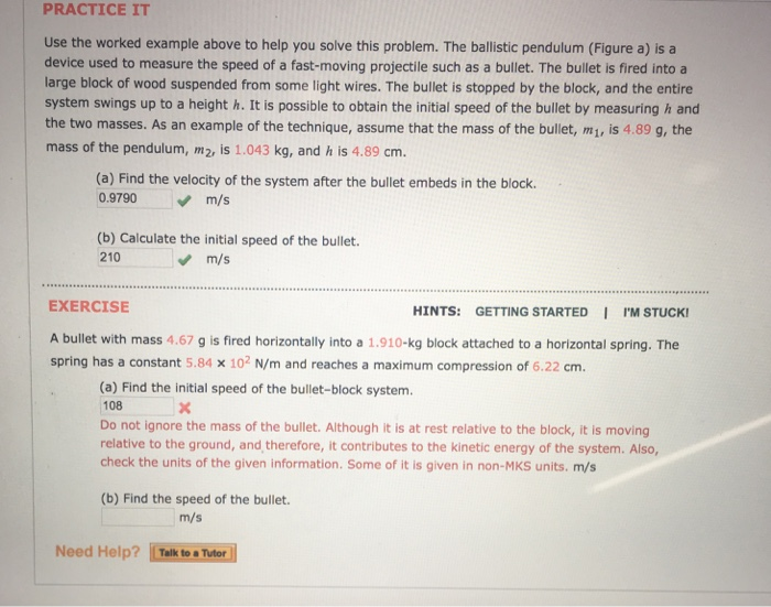 Solved PRACTICE IT Use the worked example above to help you | Chegg.com