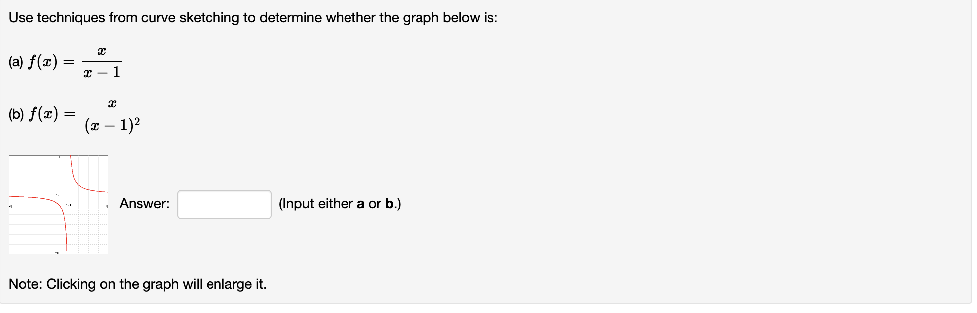 Solved Use techniques from curve sketching to determine | Chegg.com