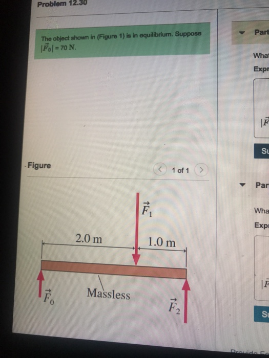 Solved Problem 12.30 Part The object shown in (Figure 1) is | Chegg.com Solved Problem 12.30 Part The object shown in (Figure 1) is | Chegg.com