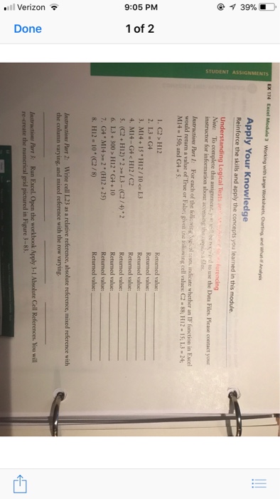 Solved Apply Your Knowledge Reinforce the skills and apply | Chegg.com