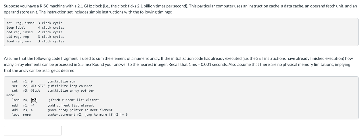 Solved Suppose that you are working with a CISC machine | Chegg.com