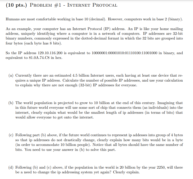 Solved Humans are most comfortable working in base 10 | Chegg.com