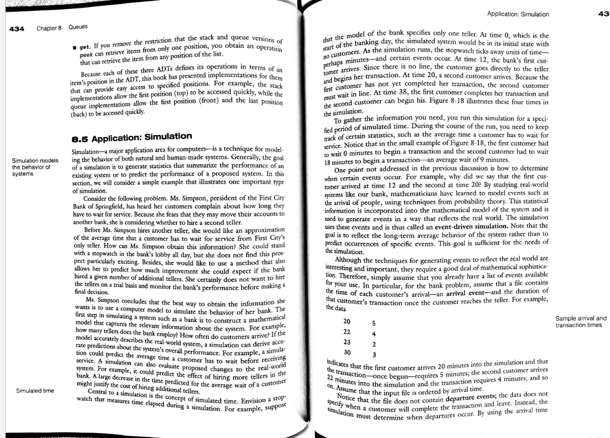 Solved (In java) In this assignment you will implement bank | Chegg.com