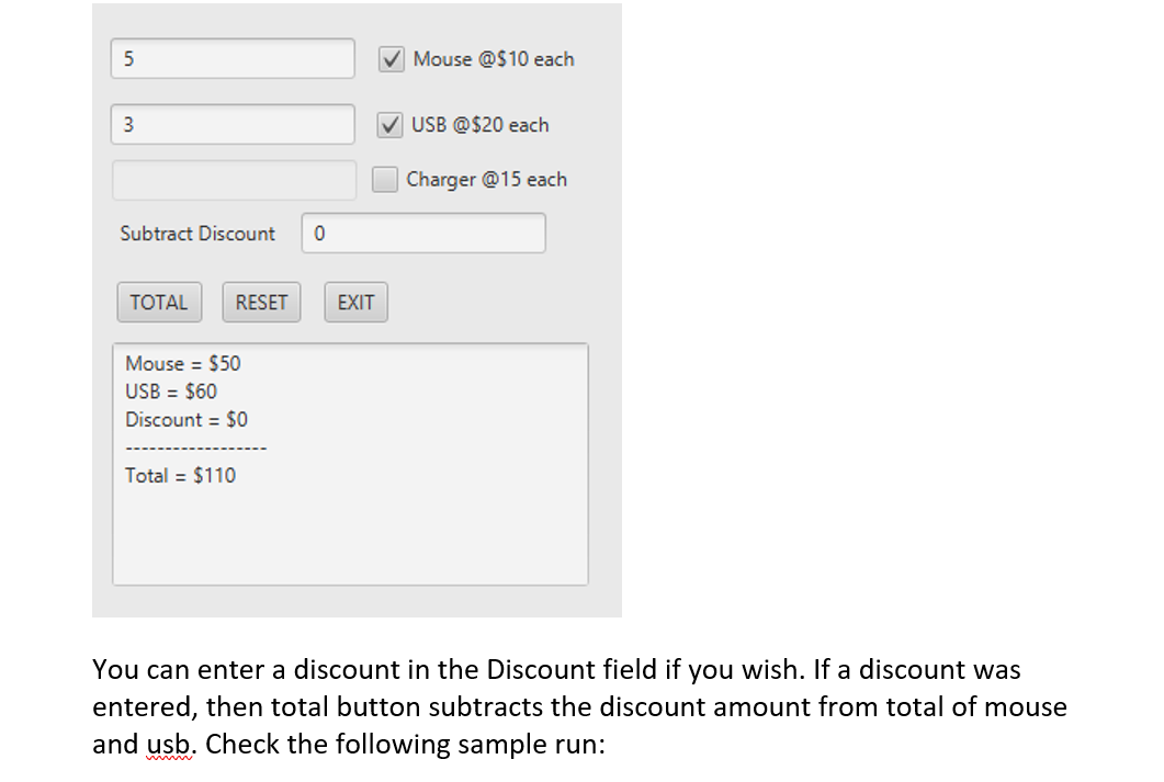 Solved Use javaFX and event handling concept to code the | Chegg.com