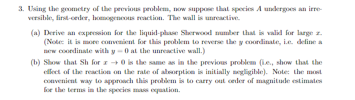 Solved 3. Using the geometry of the previous problem, now | Chegg.com