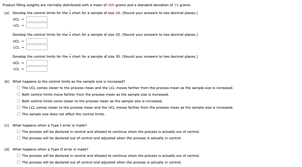 Solved The following table summarizes the given data and the | Chegg.com