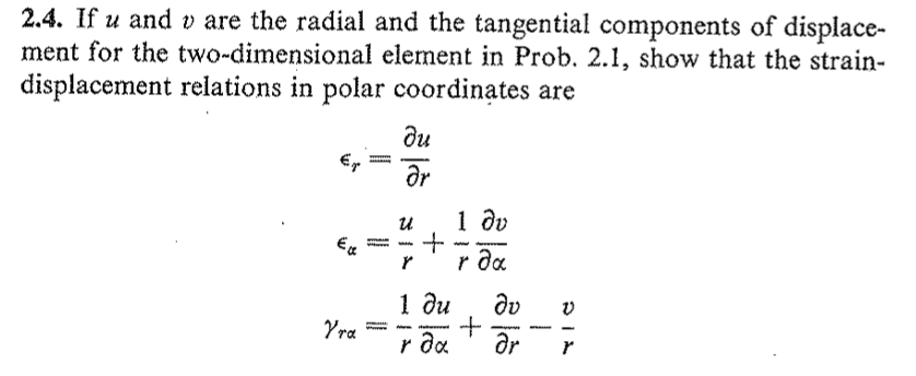 Solved two-dimensional element are 1 дта —- са до, ar --- + | Chegg.com