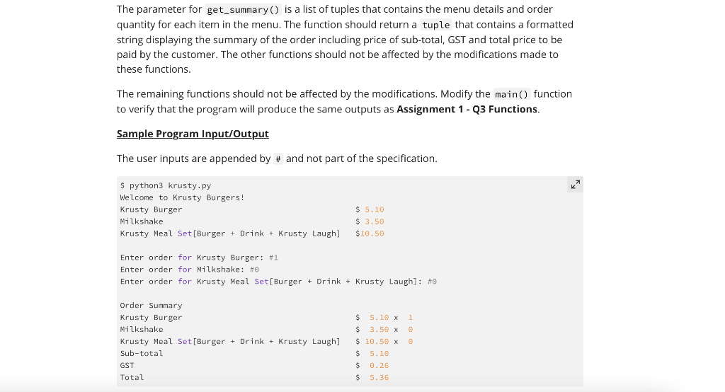 Solved F + 3 Description lists.py 1 my_list = ['hello', | Chegg.com