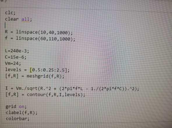 Solved Matlab Code In the figure an RLC circuit driven by an | Chegg.com