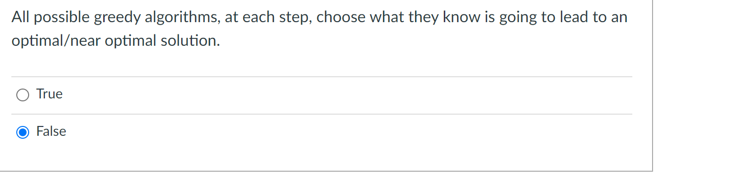 Solved All possible greedy algorithms, at each step, choose | Chegg.com Solved All possible greedy algorithms, at each step, choose | Chegg.com