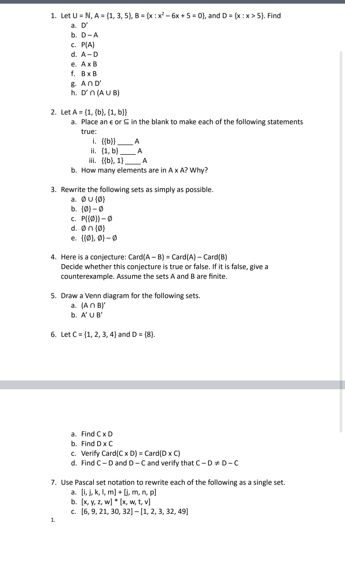Solved advanced math please help Let | Chegg.com