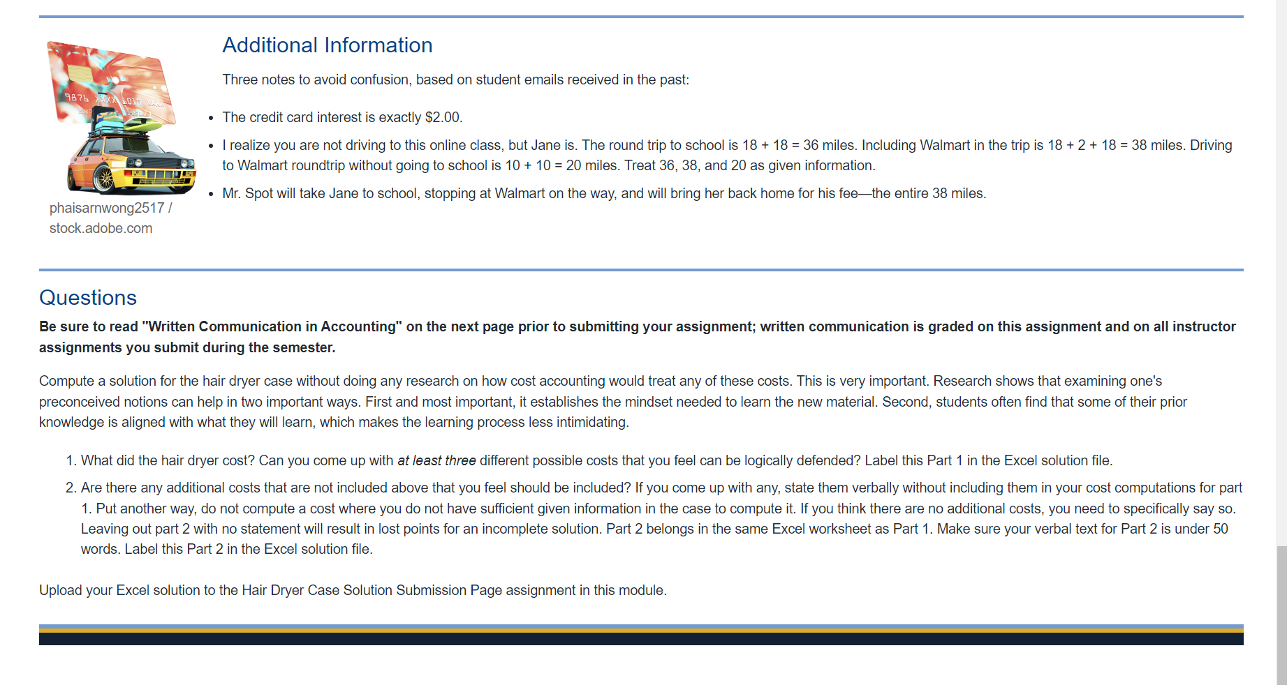 Solved Hair Dryer Case\\nRead the Hair Dryer Case along with | Chegg.com