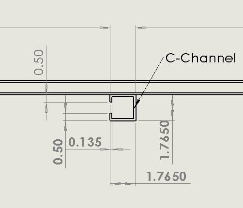 Solved Determine the location of shear center for the | Chegg.com